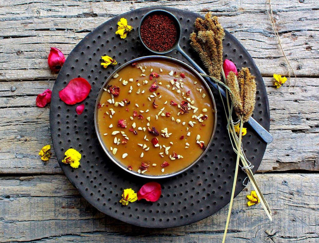 Ragi Manni – Finger Millet Jelly | Currylines – Caroline's